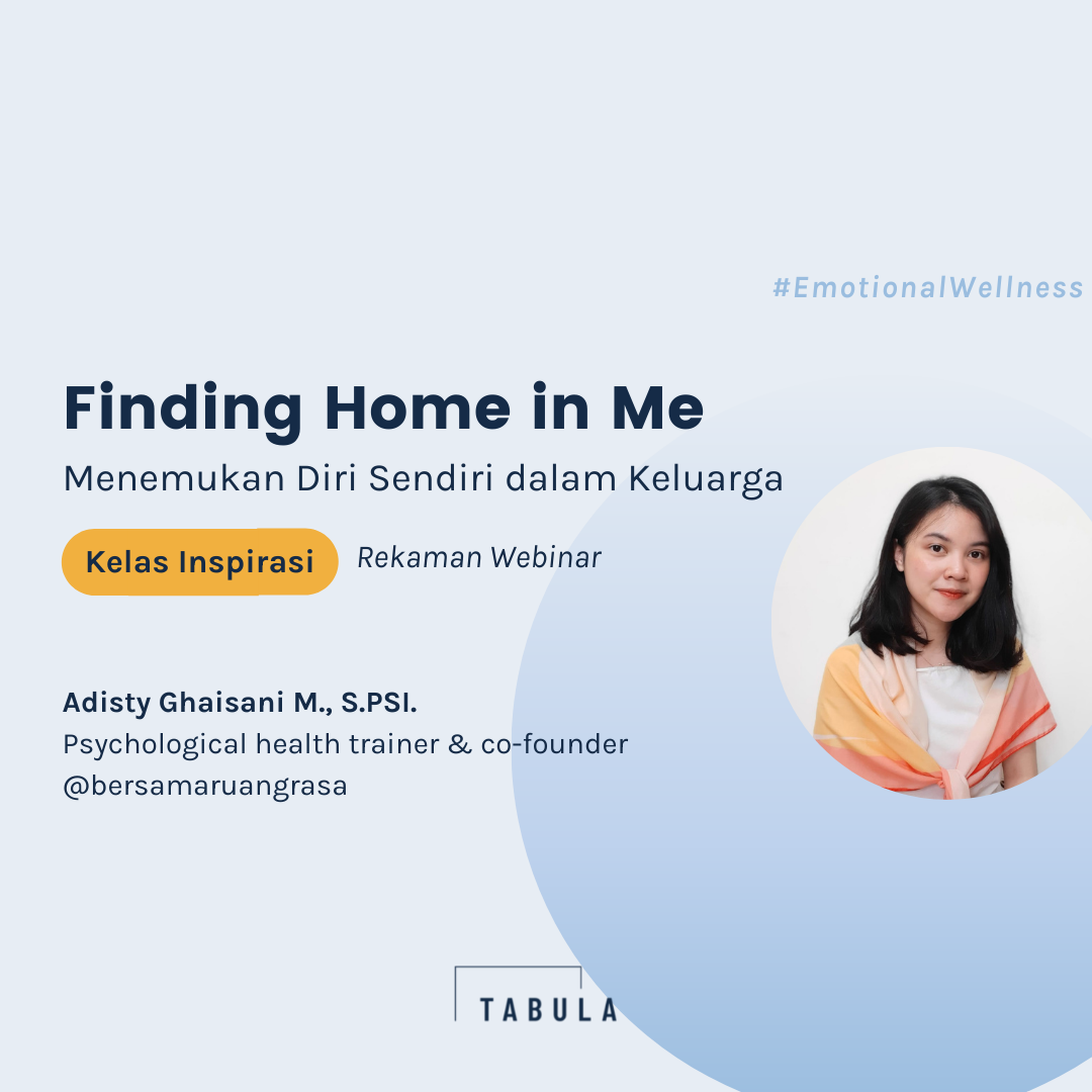 Finding Home in Me – Ruang Rasa – Tabula